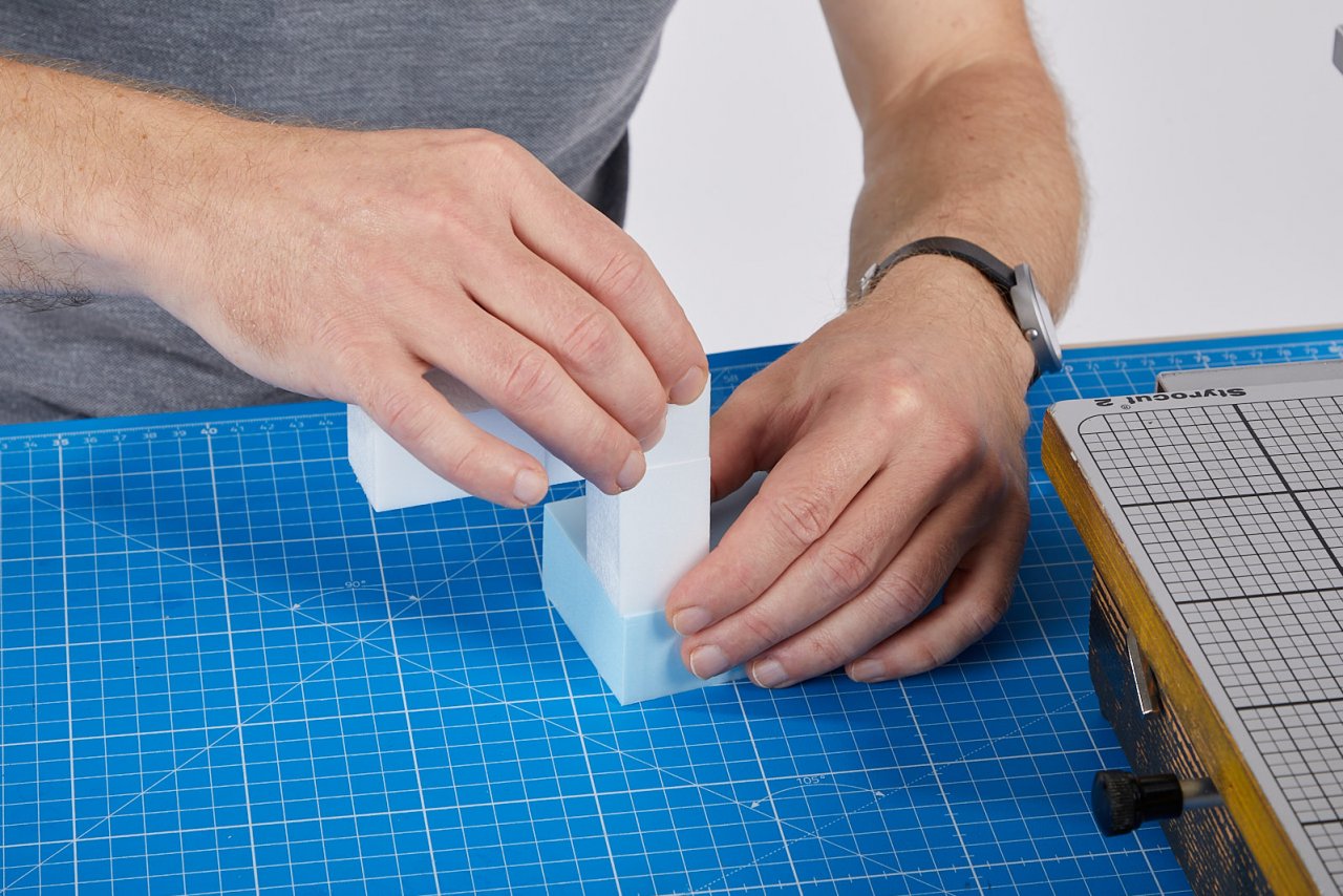 Material des Monats: Polystyrol Hartschaum | Modulor