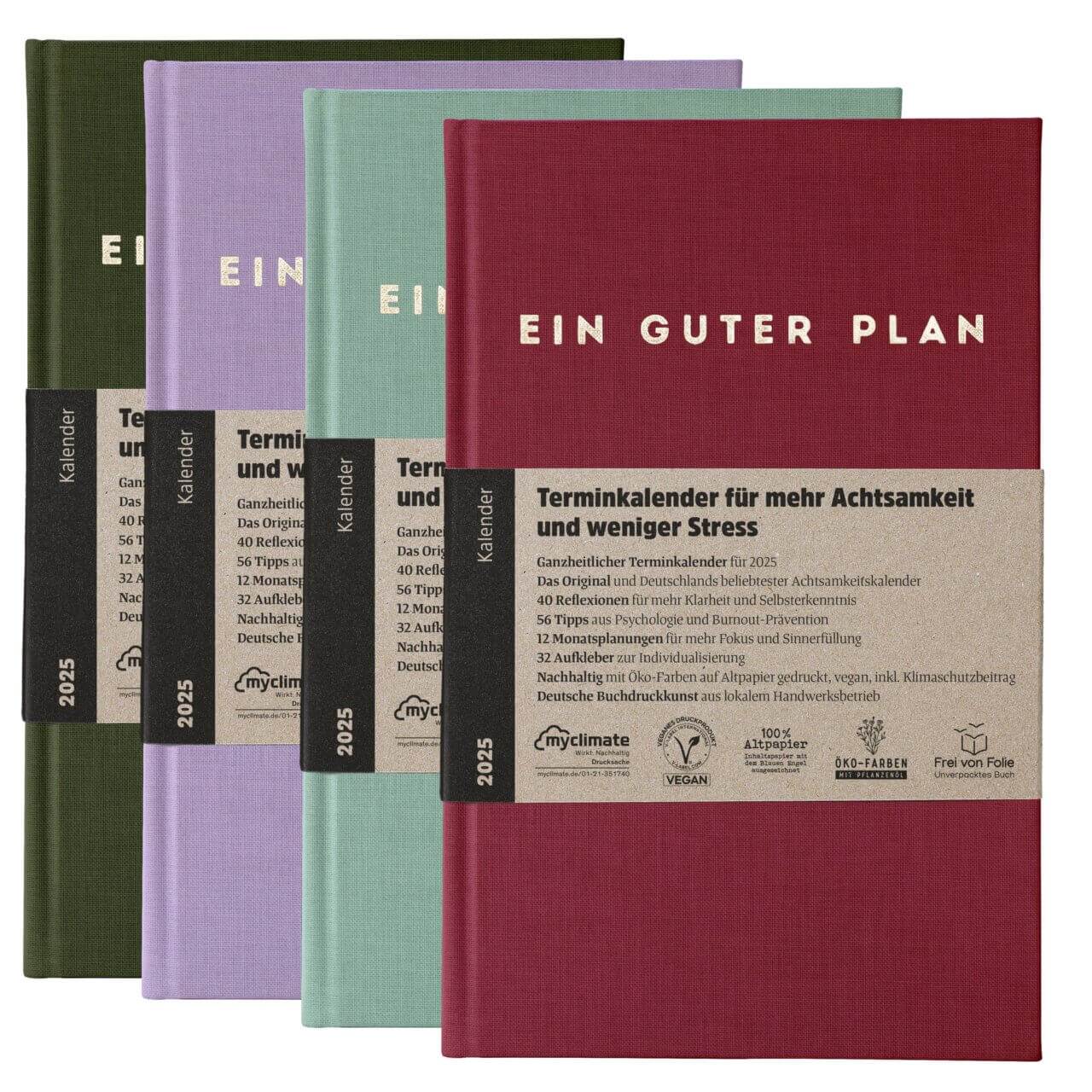 Besser Planen 2025: Unsere Kalender für das neue Jahr | Modulor